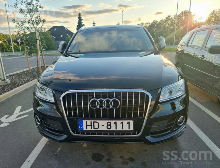 Black Audi Q5 2012 in Riga, with an engine capacity of 3.00 L and mileage of 224 thousand km for 13900 €, photo 3 on AUTOMOTO.COM.LV