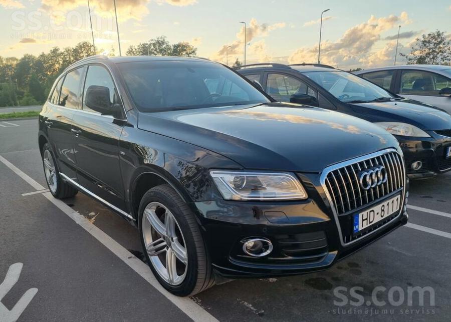 Black Audi Q5 2012 in Riga, with an engine capacity of 3.00 L and mileage of 224 thousand km for 13900 €, photo 4 on AUTOMOTO.COM.LV