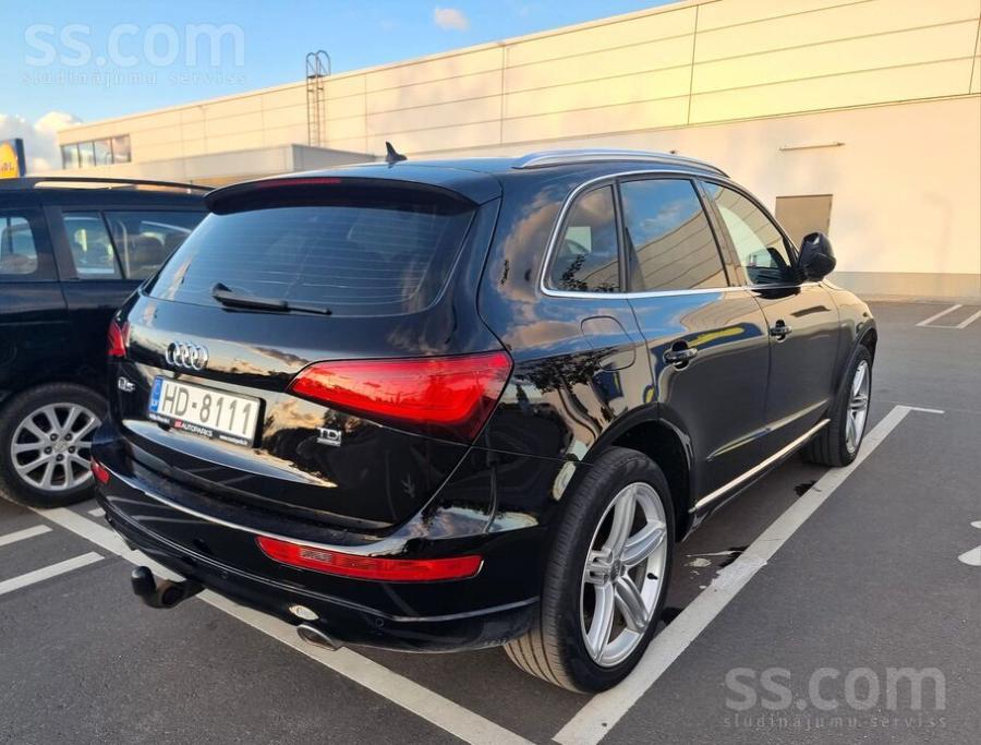 Black Audi Q5 2012 in Riga, with an engine capacity of 3.00 L and mileage of 224 thousand km for 13900 €, photo 6 on AUTOMOTO.COM.LV