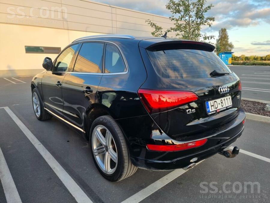 Black Audi Q5 2012 in Riga, with an engine capacity of 3.00 L and mileage of 224 thousand km for 13900 €, photo 8 on AUTOMOTO.COM.LV