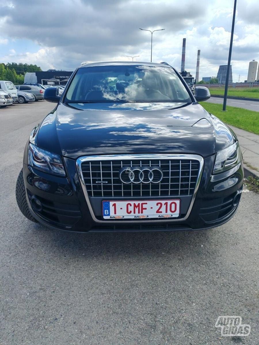 Melns Audi Q5 2012 Kauņa, ar dzinēja tilpumu 2.00 L un nobraukumu 246 tūkst. km par 10900 €, foto 1 vietnē AUTOMOTO.COM.LV