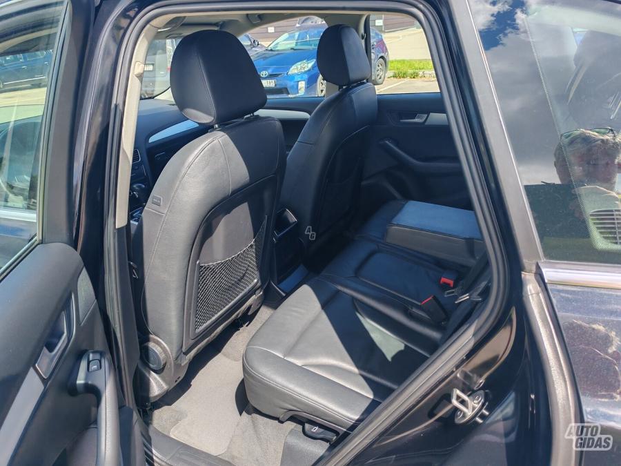 Melns Audi Q5 2012 Kauņa, ar dzinēja tilpumu 2.00 L un nobraukumu 246 tūkst. km par 10900 €, foto 10 vietnē AUTOMOTO.COM.LV