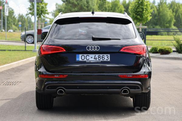 Melns Audi Q5 2012 Jelgava, ar dzinēja tilpumu 3.00 L un nobraukumu 0 tūkst. km par 13500 €, foto 5 vietnē AUTOMOTO.COM.LV