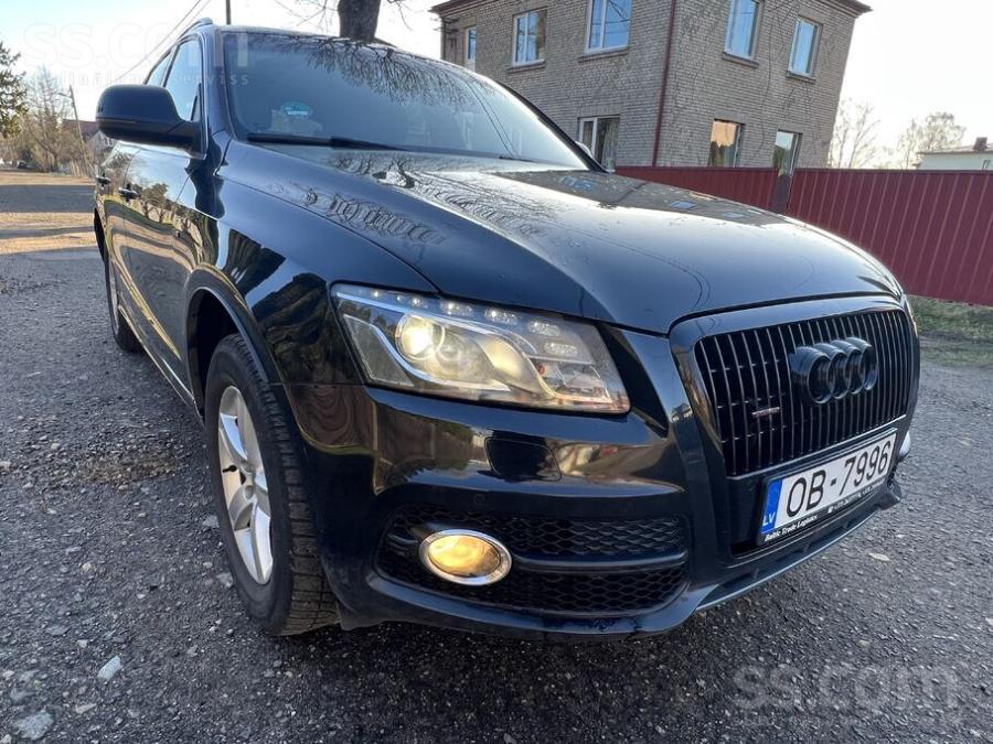 Melns Audi Q5 2012 Rīga, ar dzinēja tilpumu 3.00 L un nobraukumu 287 tūkst. km par 10350 €, foto 1 vietnē AUTOMOTO.COM.LV