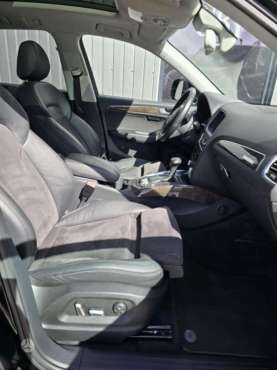 Black Audi Q5 2012 in Taurage, with an engine capacity of 2.97 L and mileage of 288 thousand km for 10900 €, photo 21 on AUTOMOTO.COM.LV