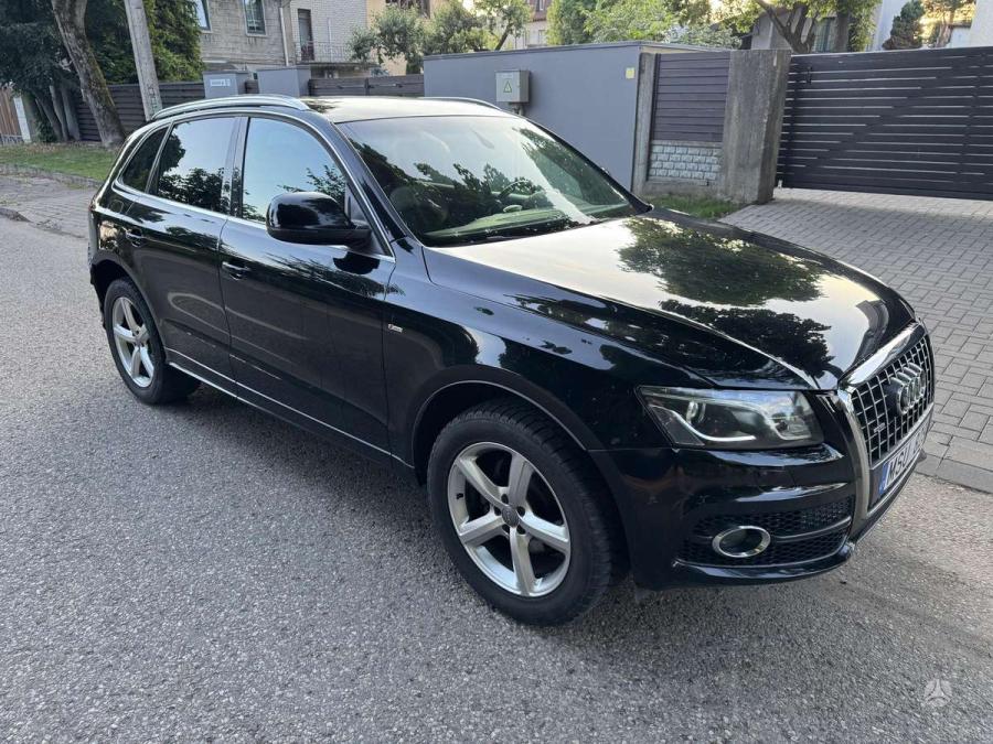 Black Audi Q5 2012 in Vilnius, with an engine capacity of 1.97 L and mileage of 280 thousand km for 5700 €, photo 1 on AUTOMOTO.COM.LV