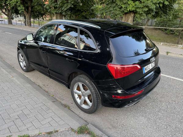 Black Audi Q5 2012 in Vilnius, with an engine capacity of 1.97 L and mileage of 280 thousand km for 5700 €, photo 7 on AUTOMOTO.COM.LV