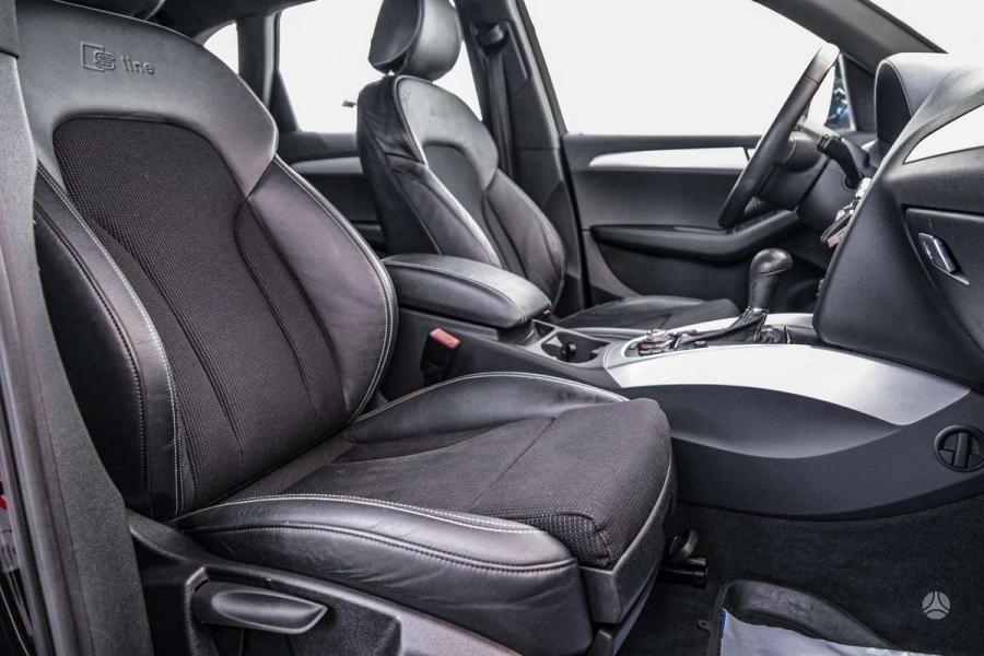 Black Audi Q5 2012 in Kaunas, with an engine capacity of 3.00 L and mileage of 318 thousand km for 10590 €, photo 13 on AUTOMOTO.COM.LV