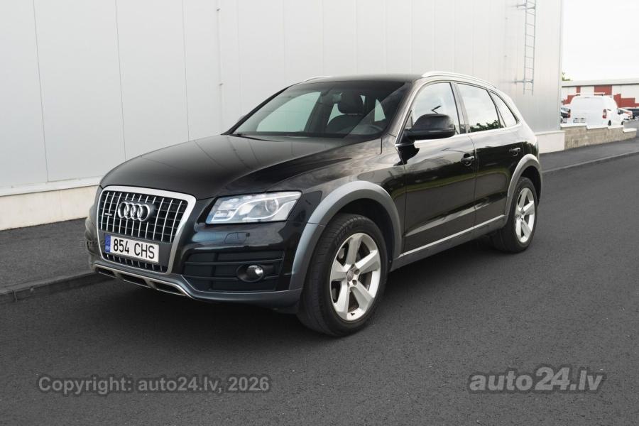 Black Audi Q5 2012 in Tallinn, with an engine capacity of 2.00 L and mileage of 297 thousand km for 8498 €, photo 1 on AUTOMOTO.COM.LV