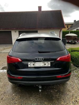 Black Audi Q5 2012 in Ukmerge, with an engine capacity of 1.97 L and mileage of 273 thousand km for 6950 €, photo 7 on AUTOMOTO.COM.LV