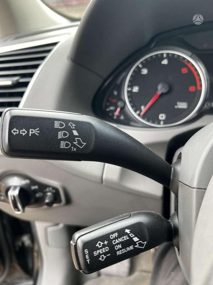 Black Audi Q5 2012 in Ukmerge, with an engine capacity of 1.97 L and mileage of 273 thousand km for 6950 €, photo 17 on AUTOMOTO.COM.LV