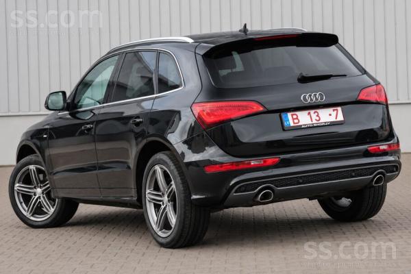 Black Audi Q5 2012 in Tukums, with an engine capacity of 3.00 L and mileage of 272 thousand km for 11900 €, photo 4 on AUTOMOTO.COM.LV
