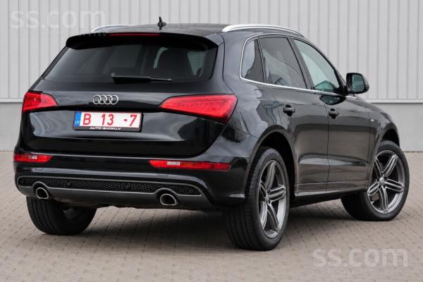 Black Audi Q5 2012 in Tukums, with an engine capacity of 3.00 L and mileage of 272 thousand km for 11900 €, photo 5 on AUTOMOTO.COM.LV