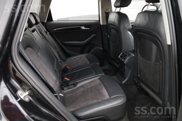 Black Audi Q5 2012 in Tukums, with an engine capacity of 3.00 L and mileage of 272 thousand km for 11900 €, photo 8 on AUTOMOTO.COM.LV