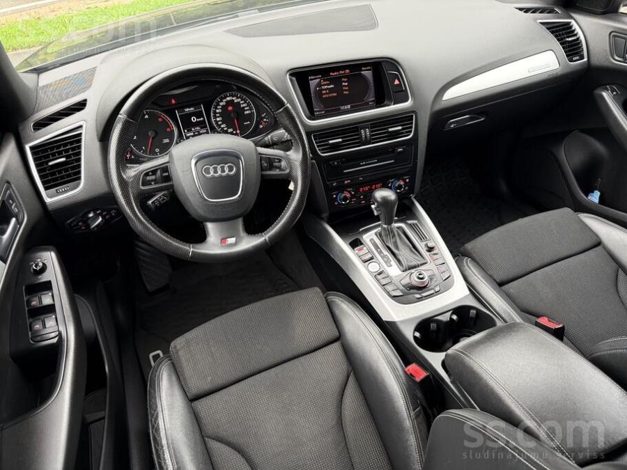 Melns Audi Q5 2012 Ogre, ar dzinēja tilpumu 3.00 L un nobraukumu 297 tūkst. km par 11499 €, foto 9 vietnē AUTOMOTO.COM.LV