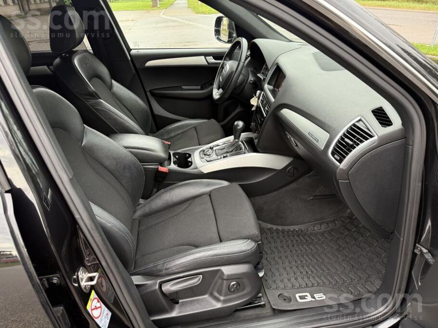Melns Audi Q5 2012 Ogre, ar dzinēja tilpumu 3.00 L un nobraukumu 297 tūkst. km par 11499 €, foto 14 vietnē AUTOMOTO.COM.LV