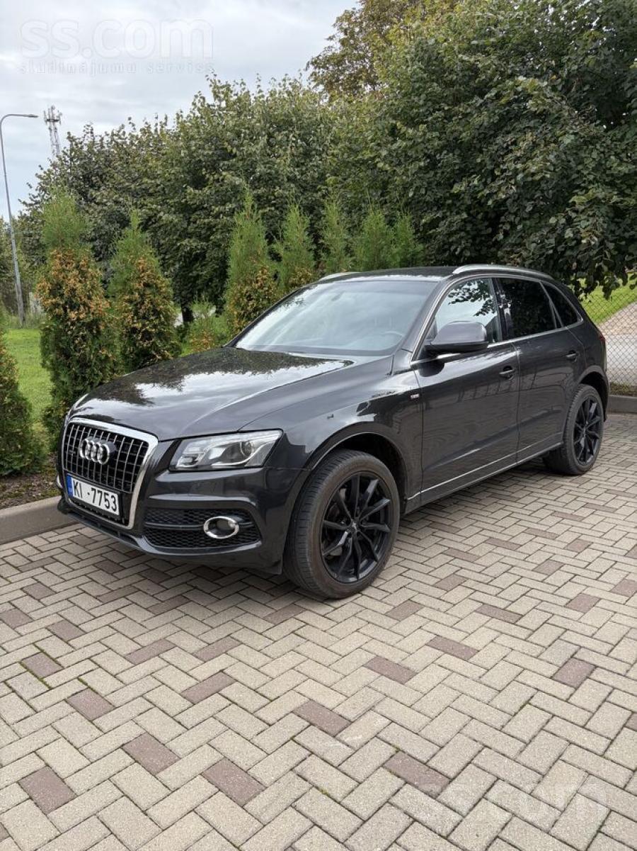 Melns Audi Q5 2012 Tukums, ar dzinēja tilpumu 3.00 L un nobraukumu 346 tūkst. km par 11000 €, foto 1 vietnē AUTOMOTO.COM.LV
