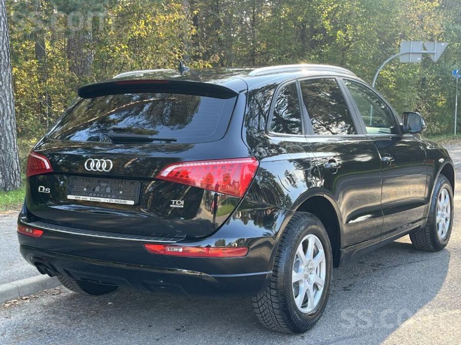 Black Audi Q5 2012 in Valmiera, with an engine capacity of 2.00 L and mileage of 0 thousand km for 11800 €, photo 4 on AUTOMOTO.COM.LV