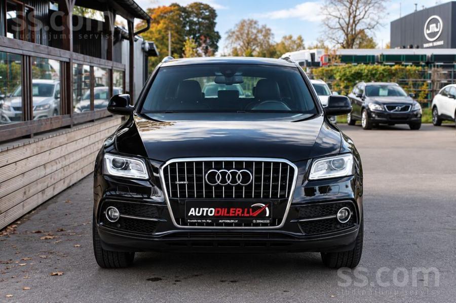 Black Audi Q5 2012 in Riga, with an engine capacity of 2.00 L and mileage of 0 thousand km for 13500 €, photo 3 on AUTOMOTO.COM.LV