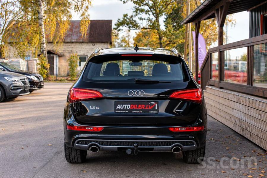 Black Audi Q5 2012 in Riga, with an engine capacity of 2.00 L and mileage of 0 thousand km for 13500 €, photo 9 on AUTOMOTO.COM.LV