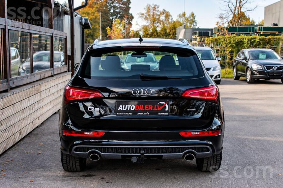 Black Audi Q5 2012 in Riga, with an engine capacity of 2.00 L and mileage of 0 thousand km for 13500 €, photo 12 on AUTOMOTO.COM.LV
