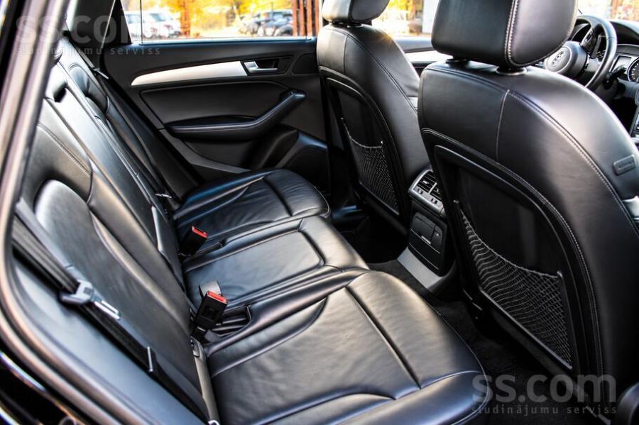 Black Audi Q5 2012 in Riga, with an engine capacity of 2.00 L and mileage of 0 thousand km for 13500 €, photo 24 on AUTOMOTO.COM.LV