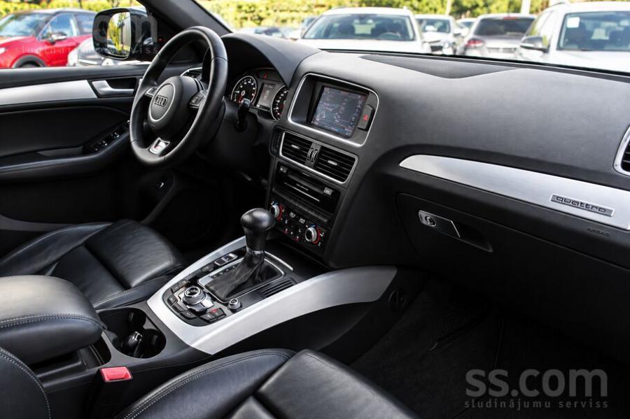 Black Audi Q5 2012 in Riga, with an engine capacity of 2.00 L and mileage of 0 thousand km for 13500 €, photo 25 on AUTOMOTO.COM.LV