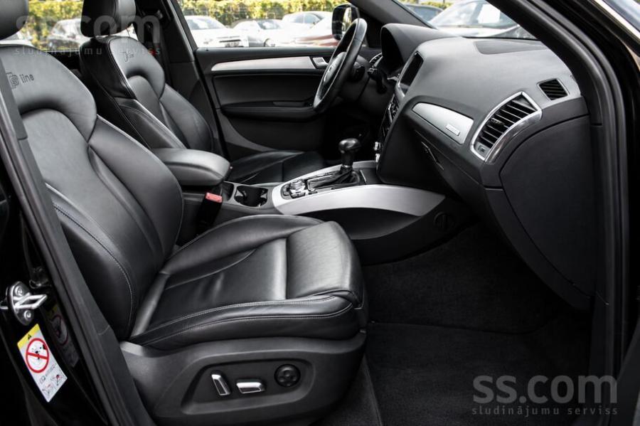 Black Audi Q5 2012 in Riga, with an engine capacity of 2.00 L and mileage of 0 thousand km for 13500 €, photo 31 on AUTOMOTO.COM.LV
