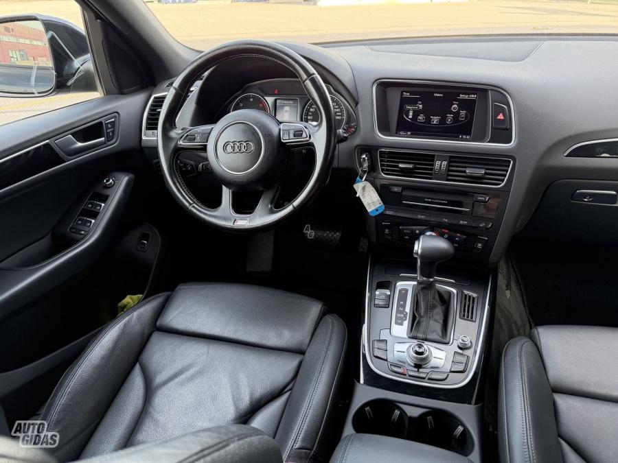 Black Audi Q5 2012 in Kaunas, with an engine capacity of 2.00 L and mileage of 290 thousand km for 12800 €, photo 15 on AUTOMOTO.COM.LV