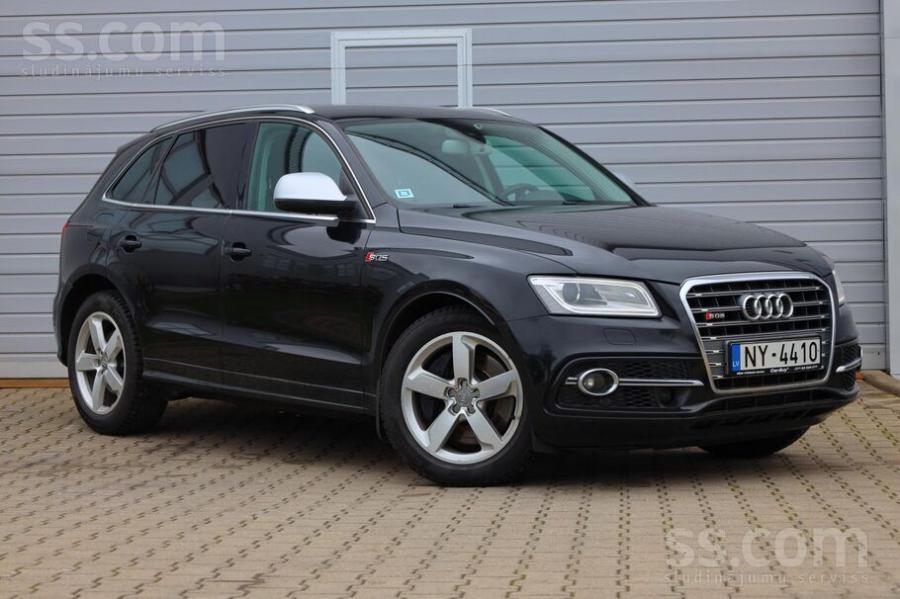 Black Audi Q5 2013 in Riga, with an engine capacity of 3.00 L and mileage of 0 thousand km for 24990 €, photo 5 on AUTOMOTO.COM.LV