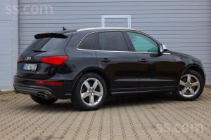 Black Audi Q5 2013 in Riga, with an engine capacity of 3.00 L and mileage of 0 thousand km for 24990 €, photo 8 on AUTOMOTO.COM.LV