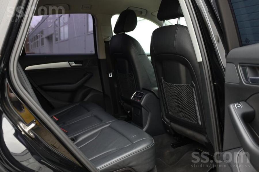 Black Audi Q5 2013 in Riga, with an engine capacity of 3.00 L and mileage of 0 thousand km for 24990 €, photo 18 on AUTOMOTO.COM.LV
