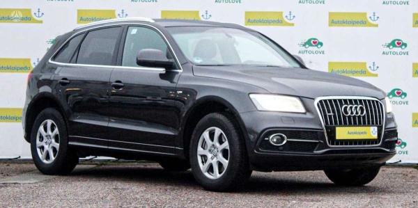 Black Audi Q5 2013 in Klaipeda, with an engine capacity of 3.00 L and mileage of 308 thousand km for 12890 €, photo 2 on AUTOMOTO.COM.LV