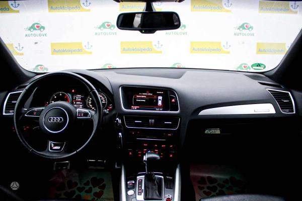 Black Audi Q5 2013 in Klaipeda, with an engine capacity of 3.00 L and mileage of 308 thousand km for 12890 €, photo 7 on AUTOMOTO.COM.LV