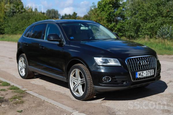 Black Audi Q5 2013 in Riga, with an engine capacity of 3.00 L and mileage of 223 thousand km for 13300 €, photo 3 on AUTOMOTO.COM.LV
