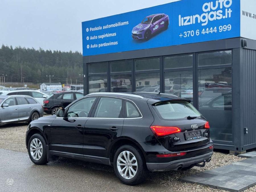 Melns Audi Q5 2013 Viļņa, ar dzinēja tilpumu 2.00 L un nobraukumu 205 tūkst. km par 10950 €, foto 3 vietnē AUTOMOTO.COM.LV