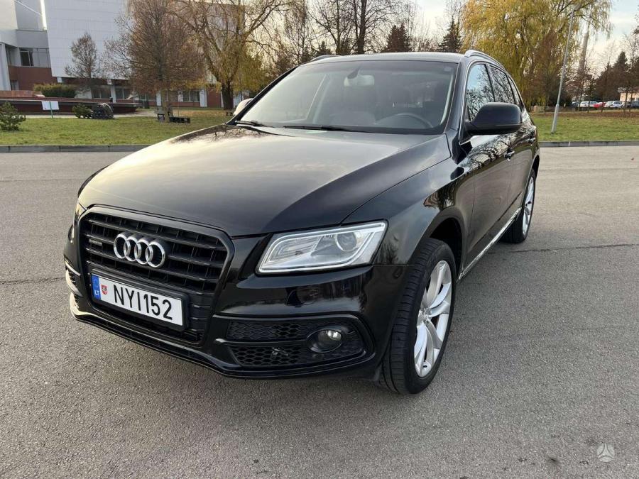 Melns Audi Q5 2013 Alīta, ar dzinēja tilpumu 2.00 L un nobraukumu 230 tūkst. km par 12400 €, foto 1 vietnē AUTOMOTO.COM.LV