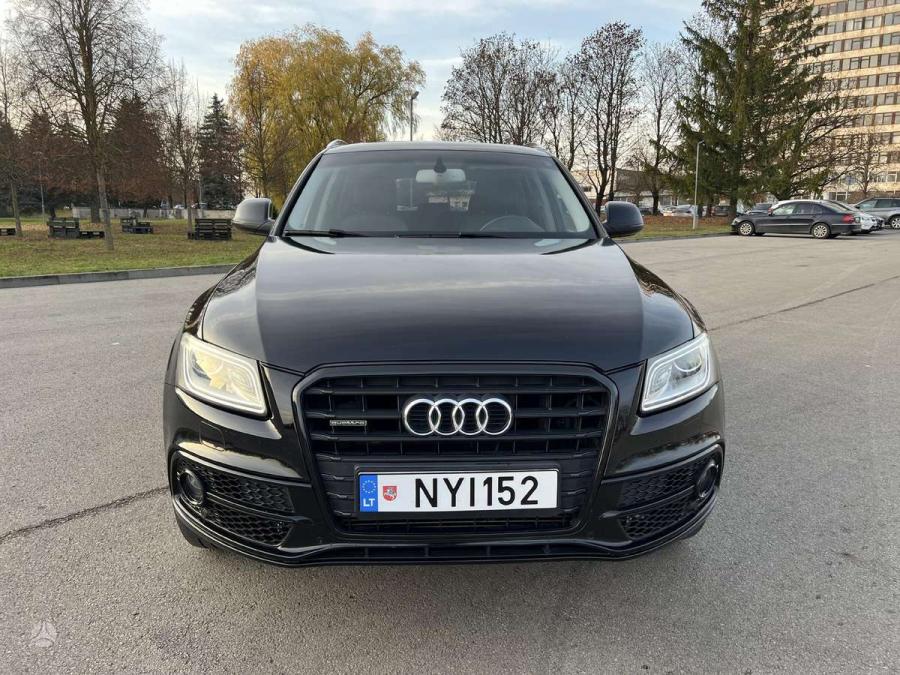 Melns Audi Q5 2013 Alīta, ar dzinēja tilpumu 2.00 L un nobraukumu 230 tūkst. km par 12400 €, foto 2 vietnē AUTOMOTO.COM.LV