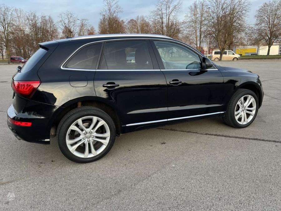 Melns Audi Q5 2013 Alīta, ar dzinēja tilpumu 2.00 L un nobraukumu 230 tūkst. km par 12400 €, foto 8 vietnē AUTOMOTO.COM.LV
