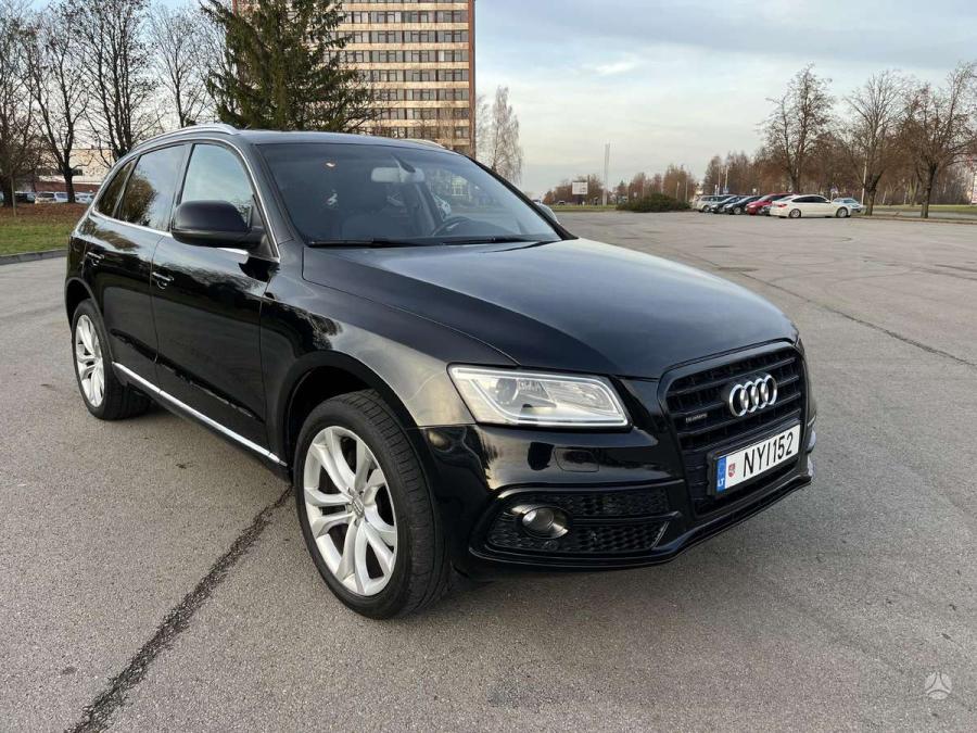 Melns Audi Q5 2013 Alīta, ar dzinēja tilpumu 2.00 L un nobraukumu 230 tūkst. km par 12400 €, foto 10 vietnē AUTOMOTO.COM.LV