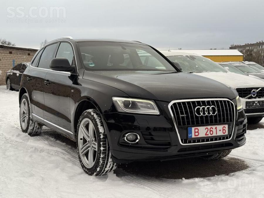 Melns Audi Q5 2013 Rēzekne, ar dzinēja tilpumu 2.00 L un nobraukumu 283 tūkst. km par 11990 €, foto 1 vietnē AUTOMOTO.COM.LV