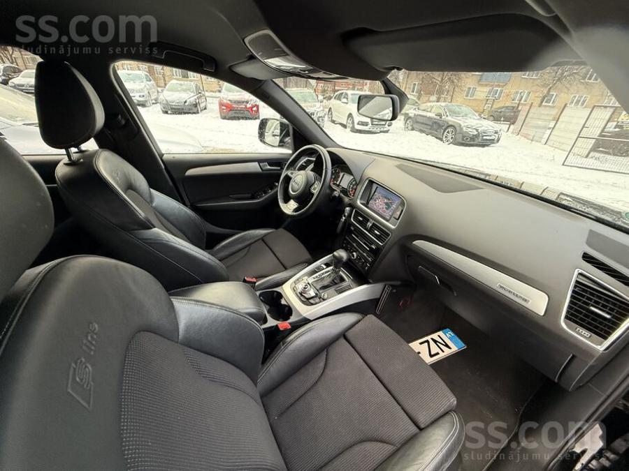 Melns Audi Q5 2013 Rēzekne, ar dzinēja tilpumu 2.00 L un nobraukumu 283 tūkst. km par 11990 €, foto 5 vietnē AUTOMOTO.COM.LV
