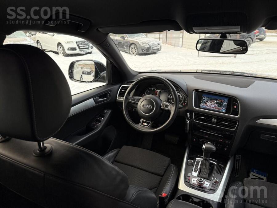 Melns Audi Q5 2013 Rēzekne, ar dzinēja tilpumu 2.00 L un nobraukumu 283 tūkst. km par 11990 €, foto 7 vietnē AUTOMOTO.COM.LV