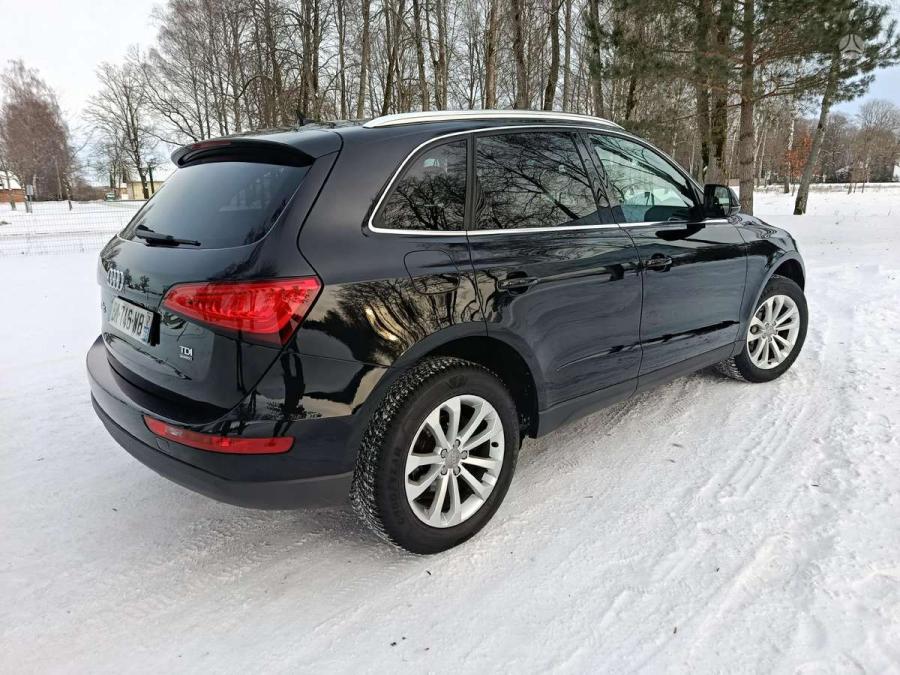 Black Audi Q5 2013 in Taurage, with an engine capacity of 2.00 L and mileage of 212 thousand km for 11900 €, photo 15 on AUTOMOTO.COM.LV