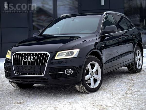 Black Audi Q5 2013 in Riga, with an engine capacity of 3.00 L and mileage of 255 thousand km for 13400 €, photo 1 on AUTOMOTO.COM.LV
