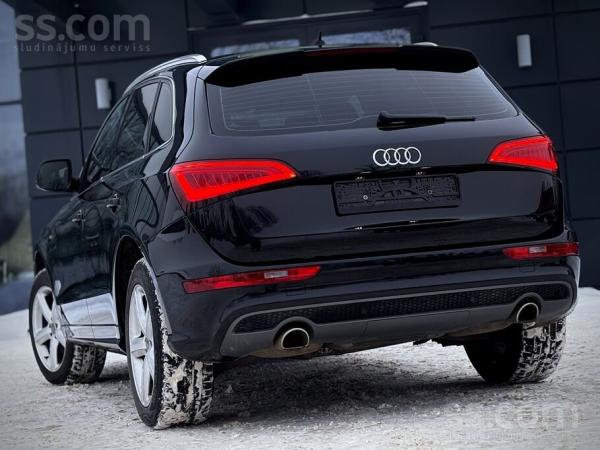 Black Audi Q5 2013 in Riga, with an engine capacity of 3.00 L and mileage of 255 thousand km for 13400 €, photo 4 on AUTOMOTO.COM.LV