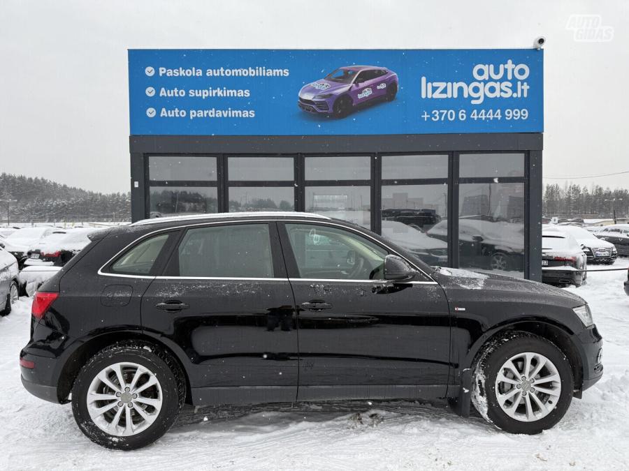 Melns Audi Q5 2013 Viļņa, ar dzinēja tilpumu 2.00 L un nobraukumu 205 tūkst. km par 10950 €, foto 6 vietnē AUTOMOTO.COM.LV