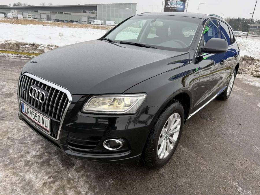 Melns Audi Q5 2013 Kauņa, ar dzinēja tilpumu 2.97 L un nobraukumu 199 tūkst. km par 10700 €, foto 1 vietnē AUTOMOTO.COM.LV