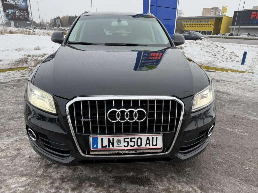 Melns Audi Q5 2013 Kauņa, ar dzinēja tilpumu 2.97 L un nobraukumu 199 tūkst. km par 10700 €, foto 2 vietnē AUTOMOTO.COM.LV