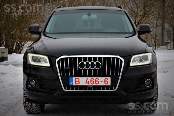 Melns Audi Q5 2013 Rīga, ar dzinēja tilpumu 3.00 L un nobraukumu 200 tūkst. km par 13800 €, foto 1 vietnē AUTOMOTO.COM.LV